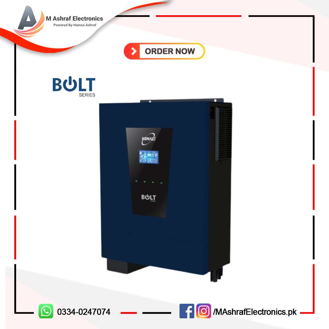 HOMAGE BOLT SERIES (HBS-5616SCC) UPS SOLAR SUPPORTED INVERTER – M ...